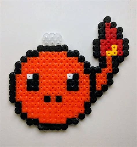 Pokemon Schlüsselanhänger aus Bügelperlen Pikachu Bisasam Etsy