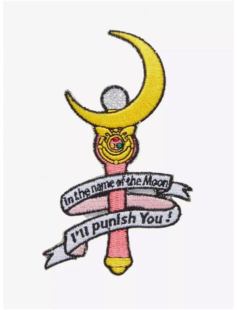 Sailor Moon Moon Stick Patch