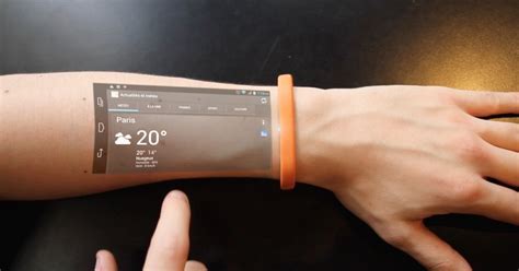 Cicret Bracelet Turns Your Arm Into Touchscreen