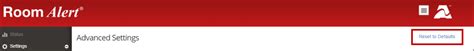 How To Reset A Room Alert Monitor To Factory Defaults AVTECH