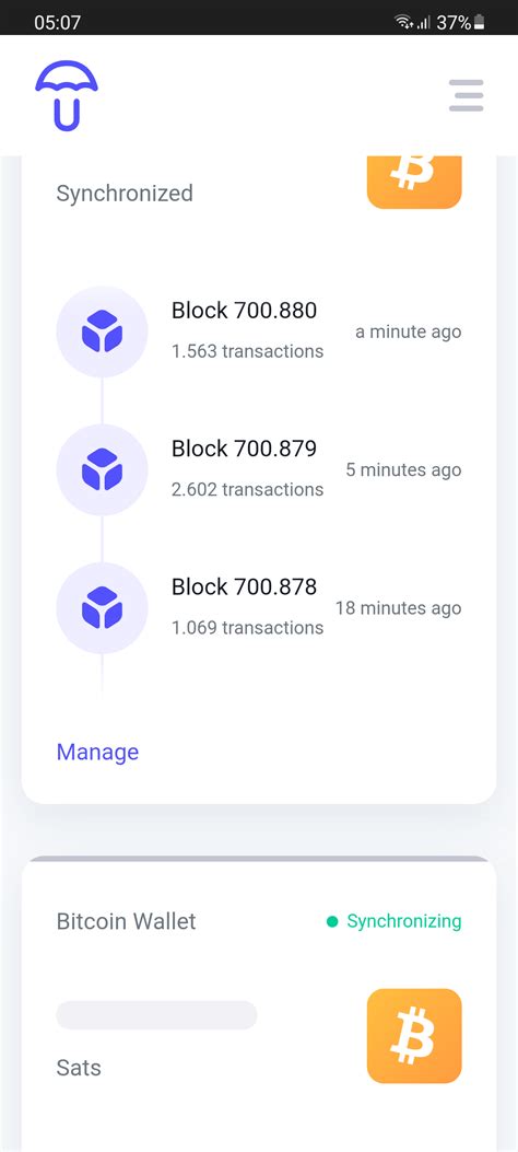 Umbrel Node Core Ist Sync Warum Meine Wallets Syncing Immernoch Technik Blocktrainer Forum