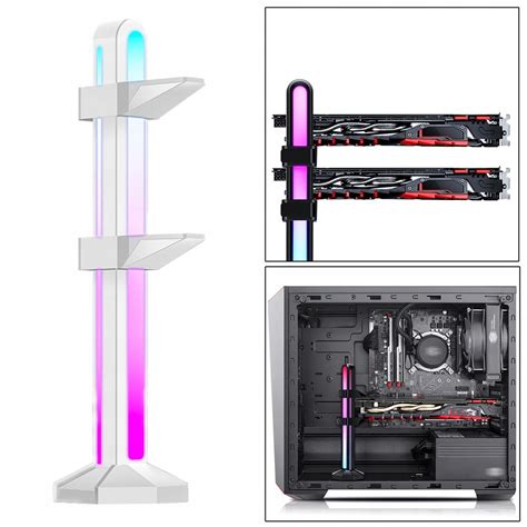 Rgb Argb 5v 12v Karta Graficzna Gpu Brace Wspornik 12299459117