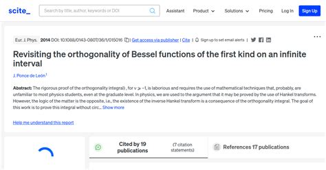 Revisiting The Orthogonality Of Bessel Functions Of The First Kind On