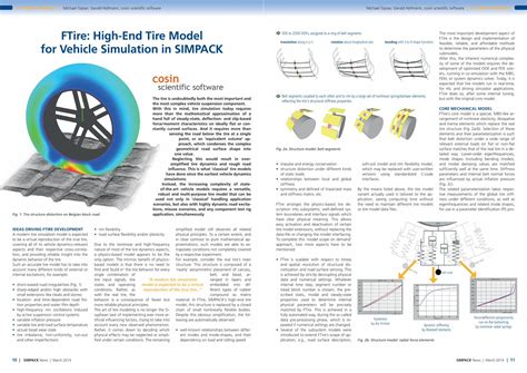 Pdf Ftire High End Tire Model For Vehicle Simulation In · Pdf
