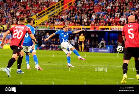 Italys Nicolo Barella Scores Their Sides Second Goal Of The Game