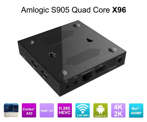 Amlogic S X K Android TV Box Ultimate Streaming With WiFi E High Performance