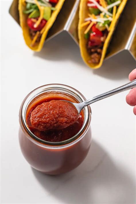 Easy Homemade Taco Sauce Sauce Fanatic