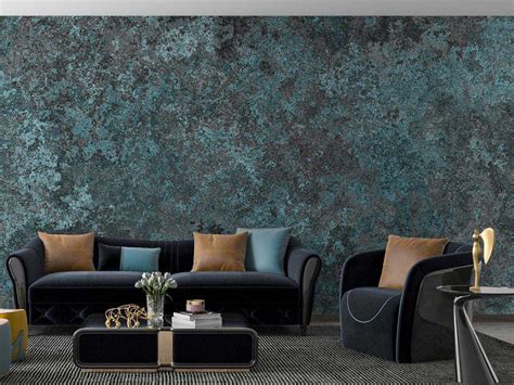 کاغذ دیواری طرح پتینه فلزی M11020410 خرید با بهترین قیمت فروشگاه منزل