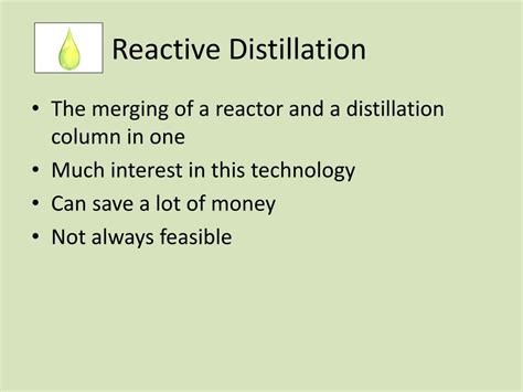Ppt Modelling Of The Production Of Biodiesel By Reactive Distillation Powerpoint Presentation