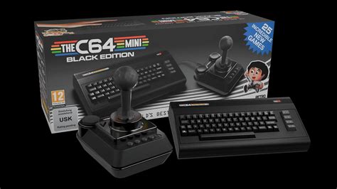 Der Kult C64 Kehrt Zurück Thec64 Mini Black Edition Erscheint Am 24
