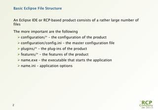 L The Structure Of An Eclipse Plug In PPT