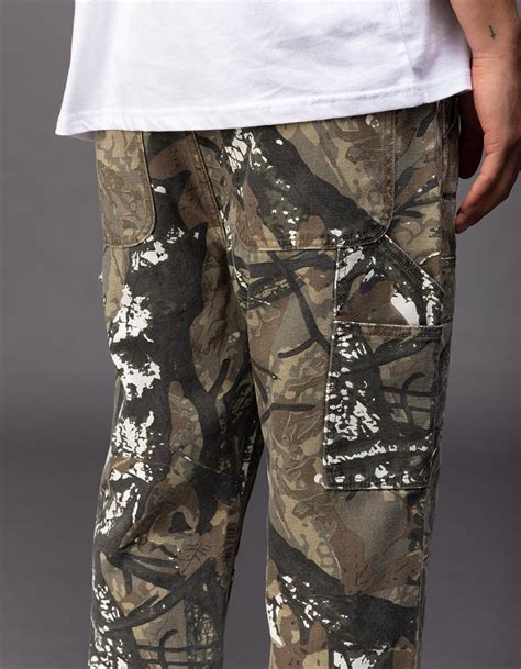 Rsq Mens Straight Camo Utility Pants Camo Tillys
