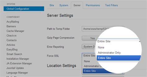 how to install ssl tls certificate on joomla the ssl store