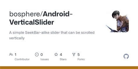 Github Bosphereandroid Verticalslider A Simple Seekbar Alike Slider That Can Be Scrolled