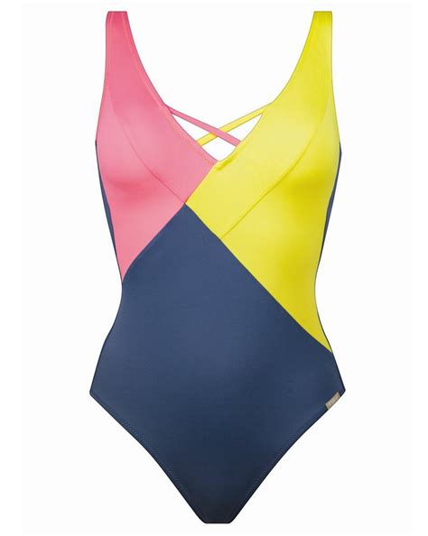 Lidea Badeanzug Graphic Lollopop Shapewear Badeanzug Mit Softcups
