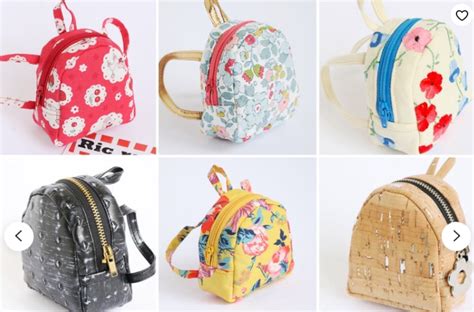 Doll Backpack Mini Backpack Sewing Pattern Its Sew Easy