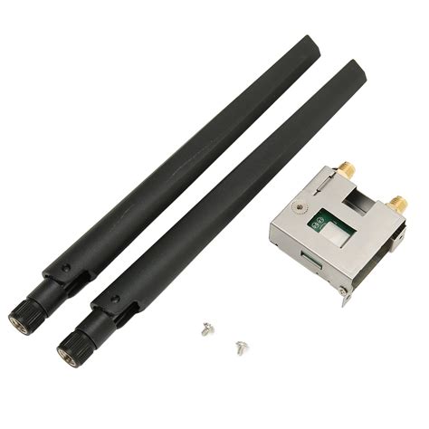 Wireless Wifi Adapter Card M 2 Key E 2 4g 5g 1 73gbps 802 11 Ac Dual