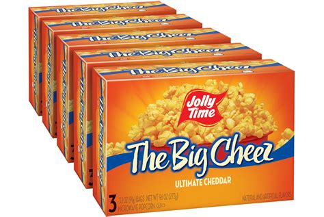 The Big Cheez® Microwave Popcorn Cheddar Cheese Flavor Jolly Time® 🍿