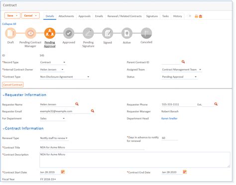 Contract Lifecycle Management Adaptive Dynamics