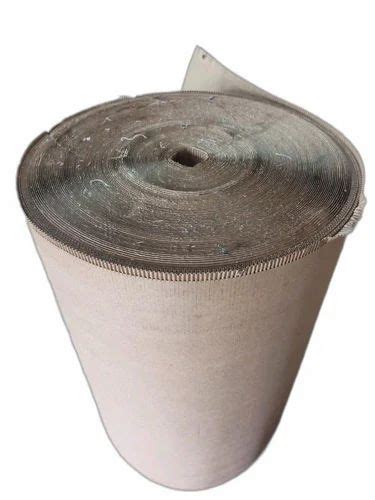 Wood Pulp Brown Plain Corrugated Paper Roll For Packaging GSM 120