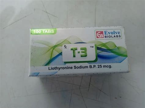 Liothyronine Sodium Tablets Bp 25 Mcg At Rs 1000 Box Levothyroxine Sodium Tablets Usp In