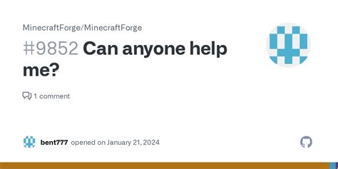 Can Anyone Help Me · Issue 9852 · Minecraftforgeminecraftforge · Github
