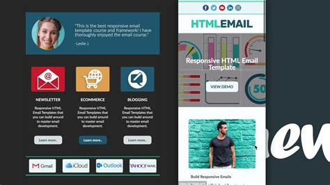 html email developer course build responsive html email templates