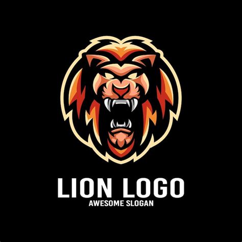 Vektor Logo Singa Marah Unduh Vektor Berkualitas Tinggi Gratis Dari