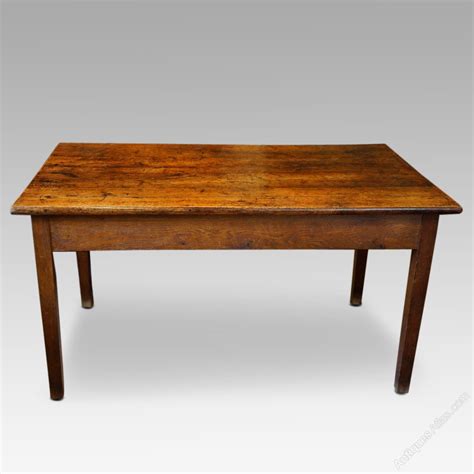 Victorian Oak Farmhouse Kitchen Table Antiques Atlas