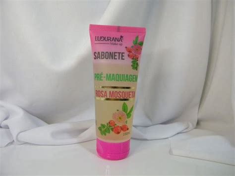 Açucarando Sabonete Facial Pré Maquiagem Rosa Mosqueta Ludurana