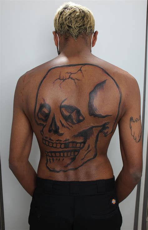 Giant Skull Back Piece By Jacqueline May In Toronto Rtattoodesigns