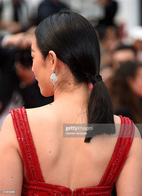 Actress Zhou Yun Attends The Closing Ceremony And Premiere Of La
