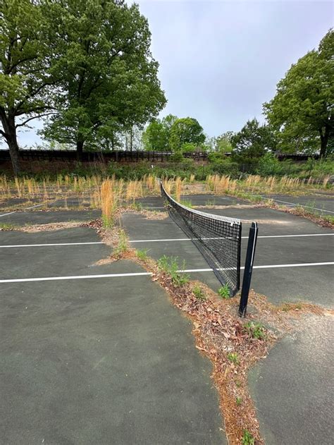 Abandoned Tennis Court Rabandoned
