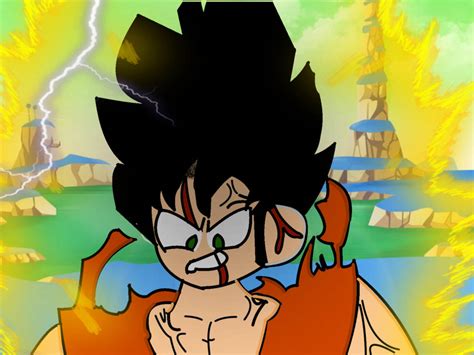 Axis Ssj Transformation By Asupersaiyanartist On Deviantart