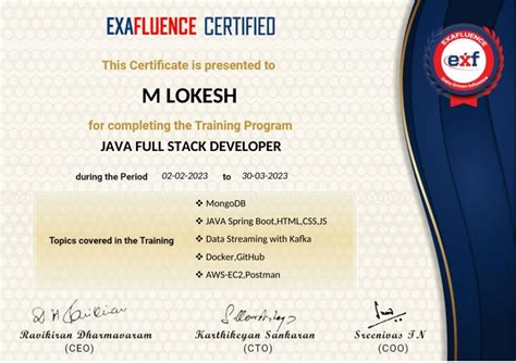 lokesh mannem on linkedin java development training exf