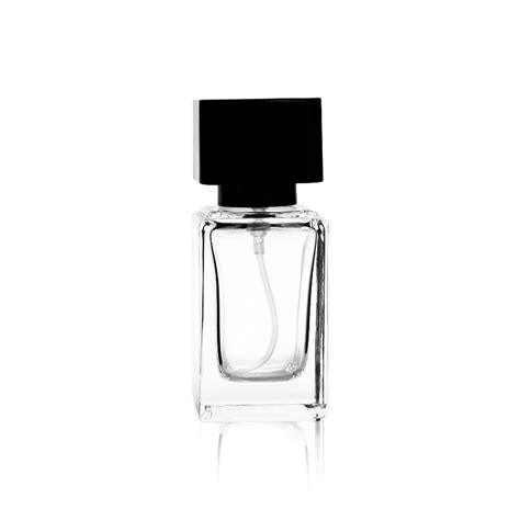 30ml 50ml 100ml Square Shape Glass Classical Fragrance Bottle Empty