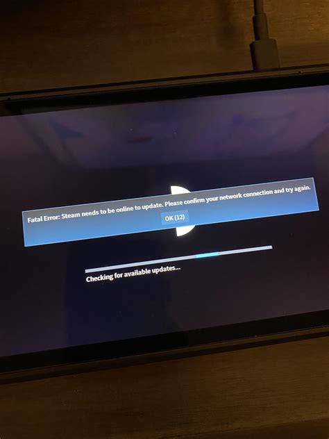 Issue When Starting R Steamdeck