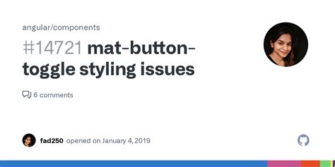 Mat Button Toggle Styling Issues · Issue 14721 · Angularcomponents