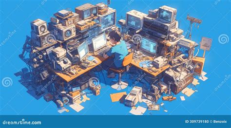 Digital Technology Software Development Concept Coding Programmer