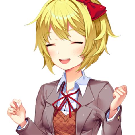 Blonde Sayori — Sayori Can I Have A Hug I Really Like The Hair
