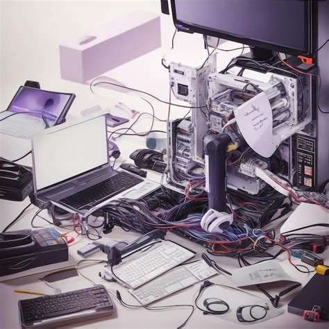 Premium Ai Image Background Business Woman Technology Man Tree Book