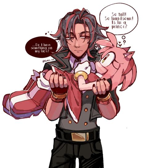 Sonic And Amy And Shadow Human
