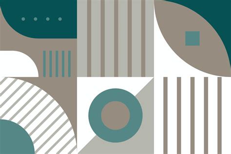 Very Beautiful Modern Geometry Shapes Seamless Pattern It Consists Of A Polyhedron Such As A