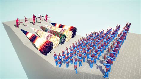 100x Clubbers Vs 5x Gods 🐵 Totally Accurate Battle Simulator Tabs