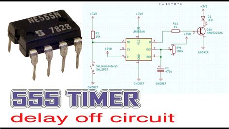 555 Timer Delay Off Circuit Youtube