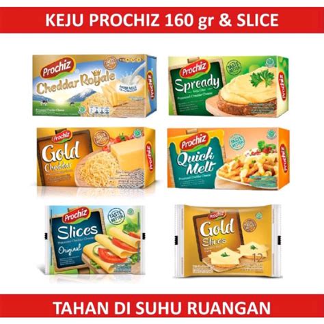 Jual Prochiz Cheddar All Variant Gold Prochiz Spready Cheddar Prochiz