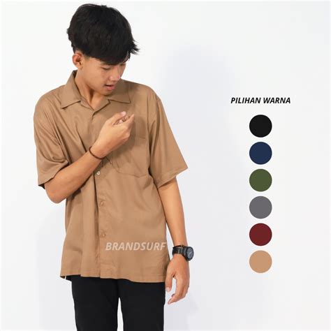 Jual Kemeja Rayon Premium Kemeja Pantai Kemeja Santai Kemeja