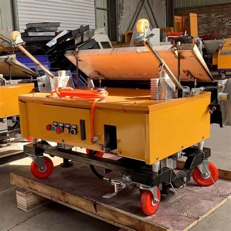 Automatic Wall Tools Cement Plastering Rendering Machine Plastering