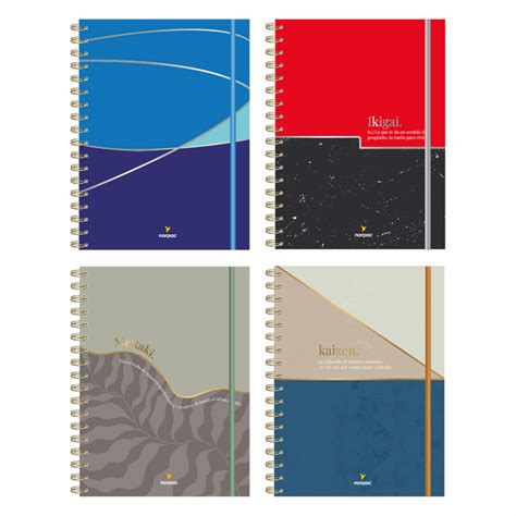 Cuaderno Mixto Removible A4 90h Linea ClÁsica