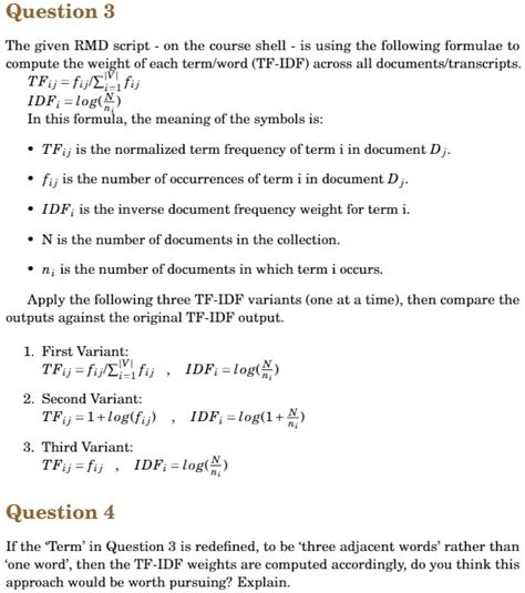 Question 3 The Given Rmd Script On The Course Shell Is Using The